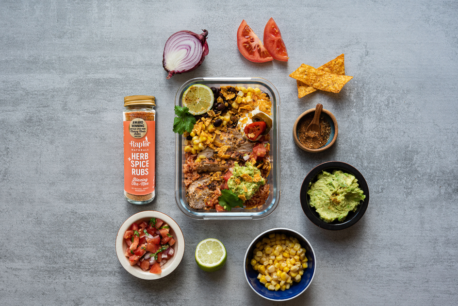 Meal Prep Series: Tex-Mex Chicken Burrito Bowl Recipe – Raptor Naturals