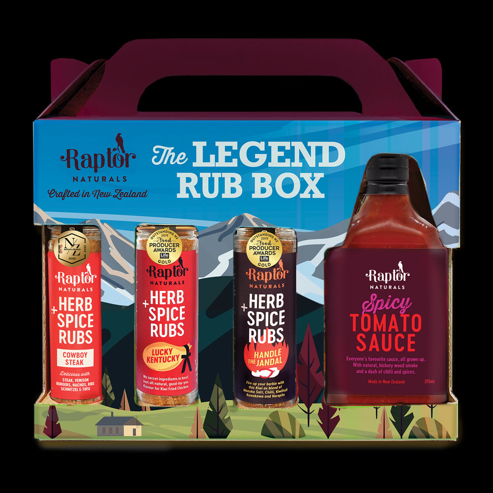 NZ Made BBQ Raptor Rubs Gift Set – Raptor Rubs NZ